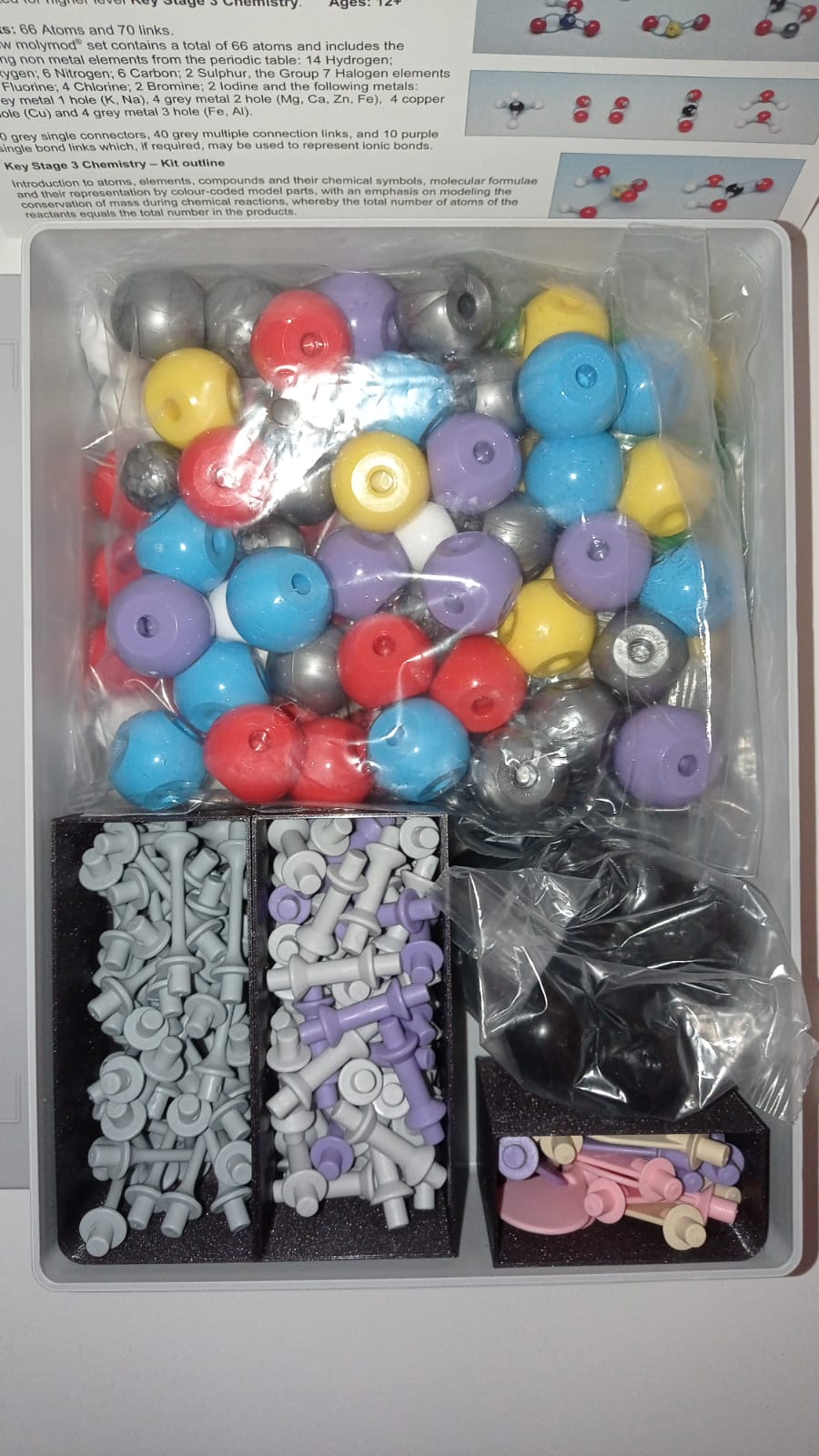 Molymod box organizer by KiTECH | Download free STL model | Printables.com