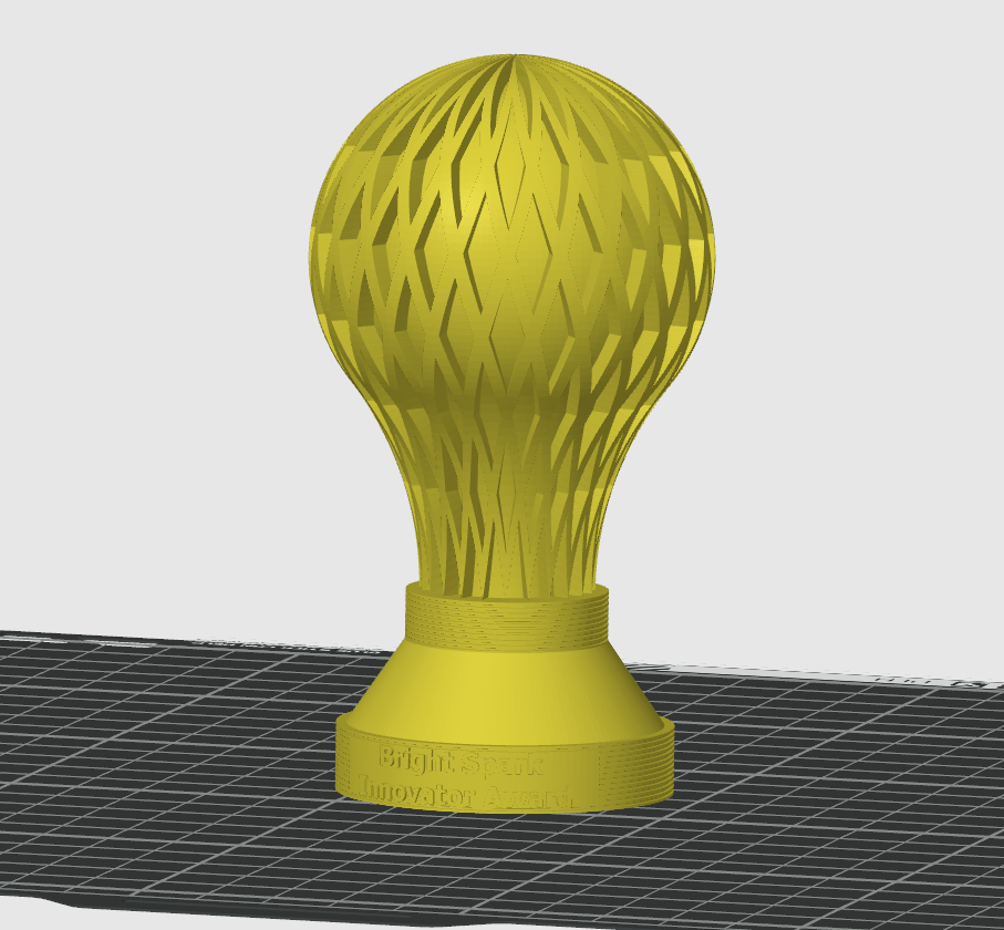 Bright Spark Innovator Award by 3DPrintNovesia | Download free STL ...