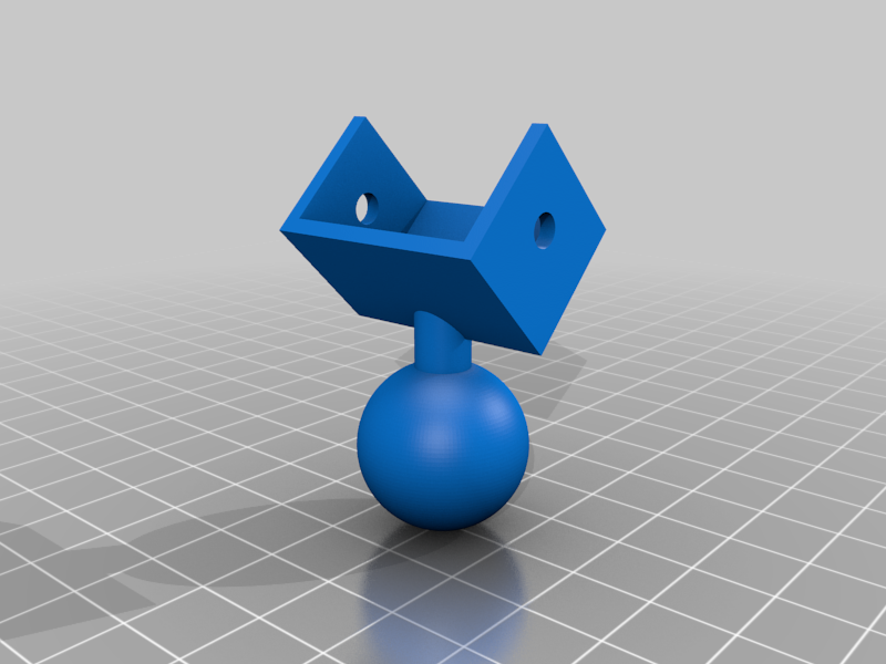 Ball Joint PC Fan Mount by Jonas Otto | Download free STL model ...