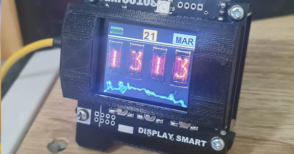 Desk Clock Lcd ST7735 by Yakroo108 | Download free STL model ...