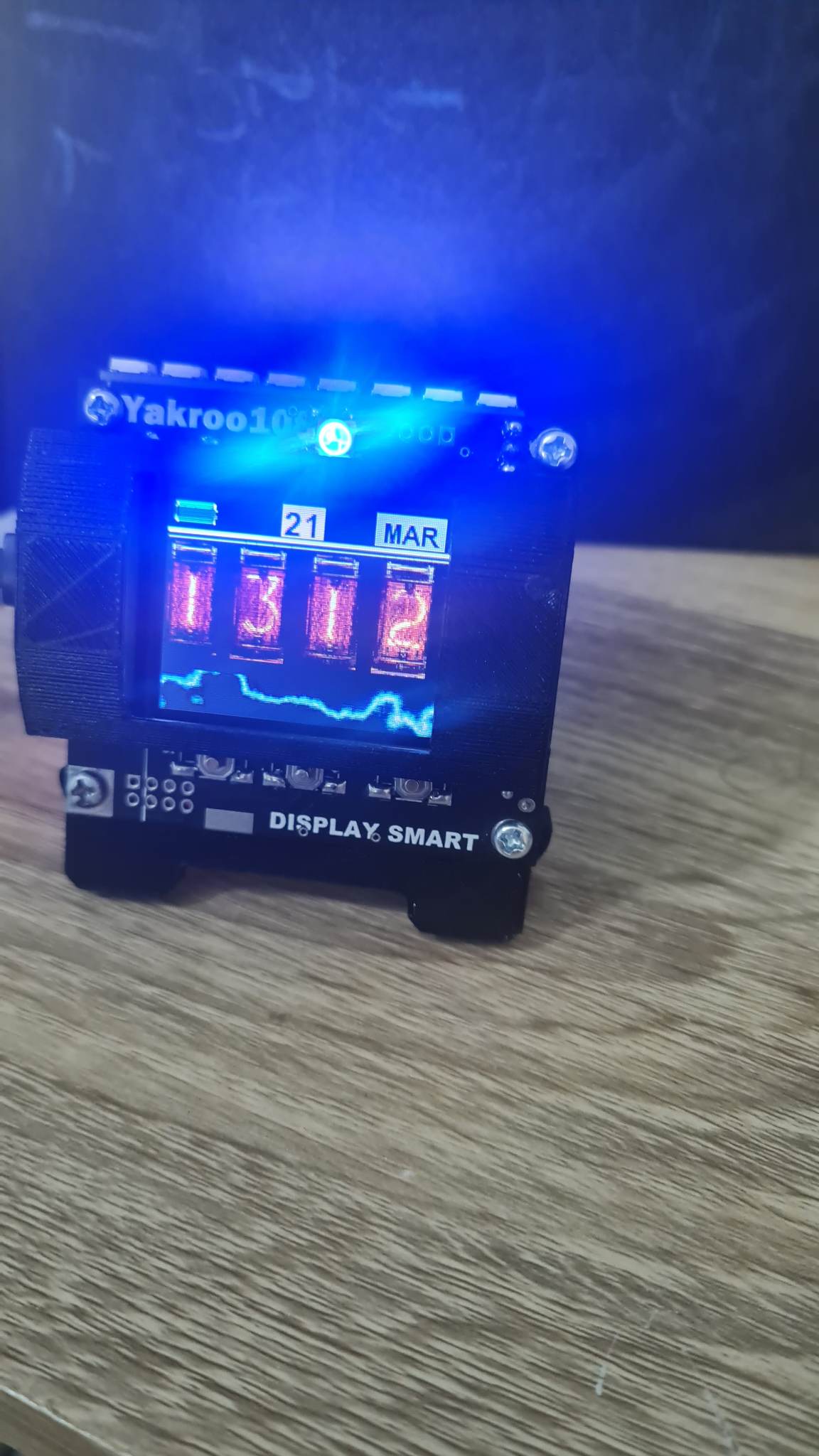 Desk Clock Lcd St7735 By Yakroo108 Download Free Stl Model