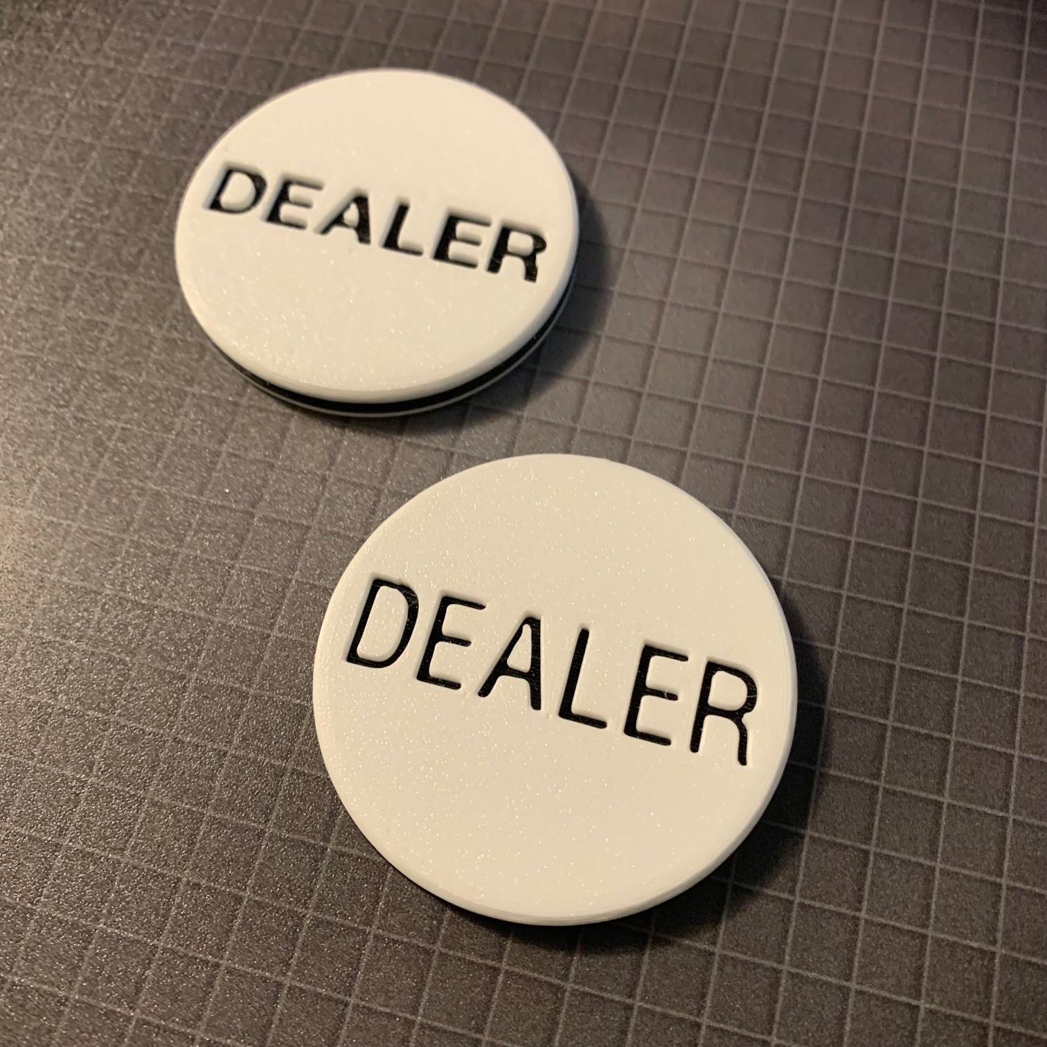 Dealer Coin For Playing Cards by TperroneDesign | Printables Store
