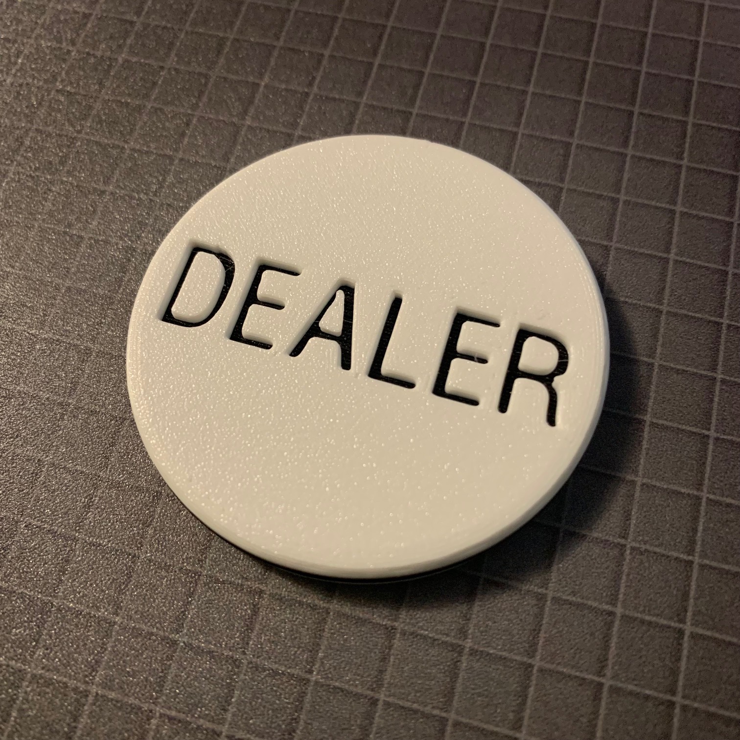 Dealer Coin For Playing Cards by TperroneDesign | Printables Store