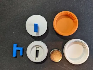 Skadis Magnet Puck by NsN | Download free STL model | Printables.com