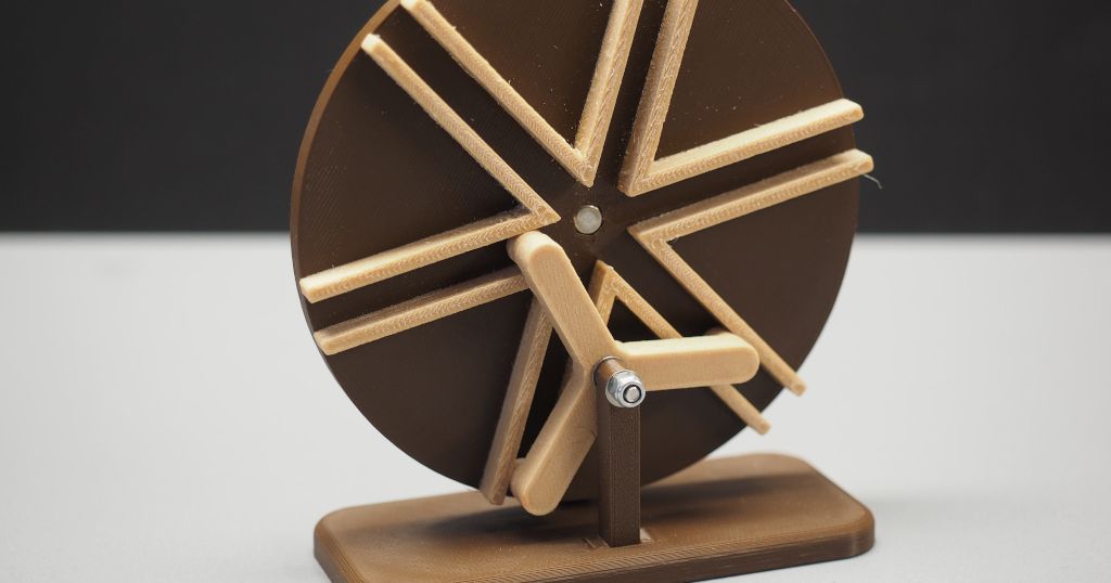 Perpetual motion - not quite - A mathematical, mechanical model by Tom ...