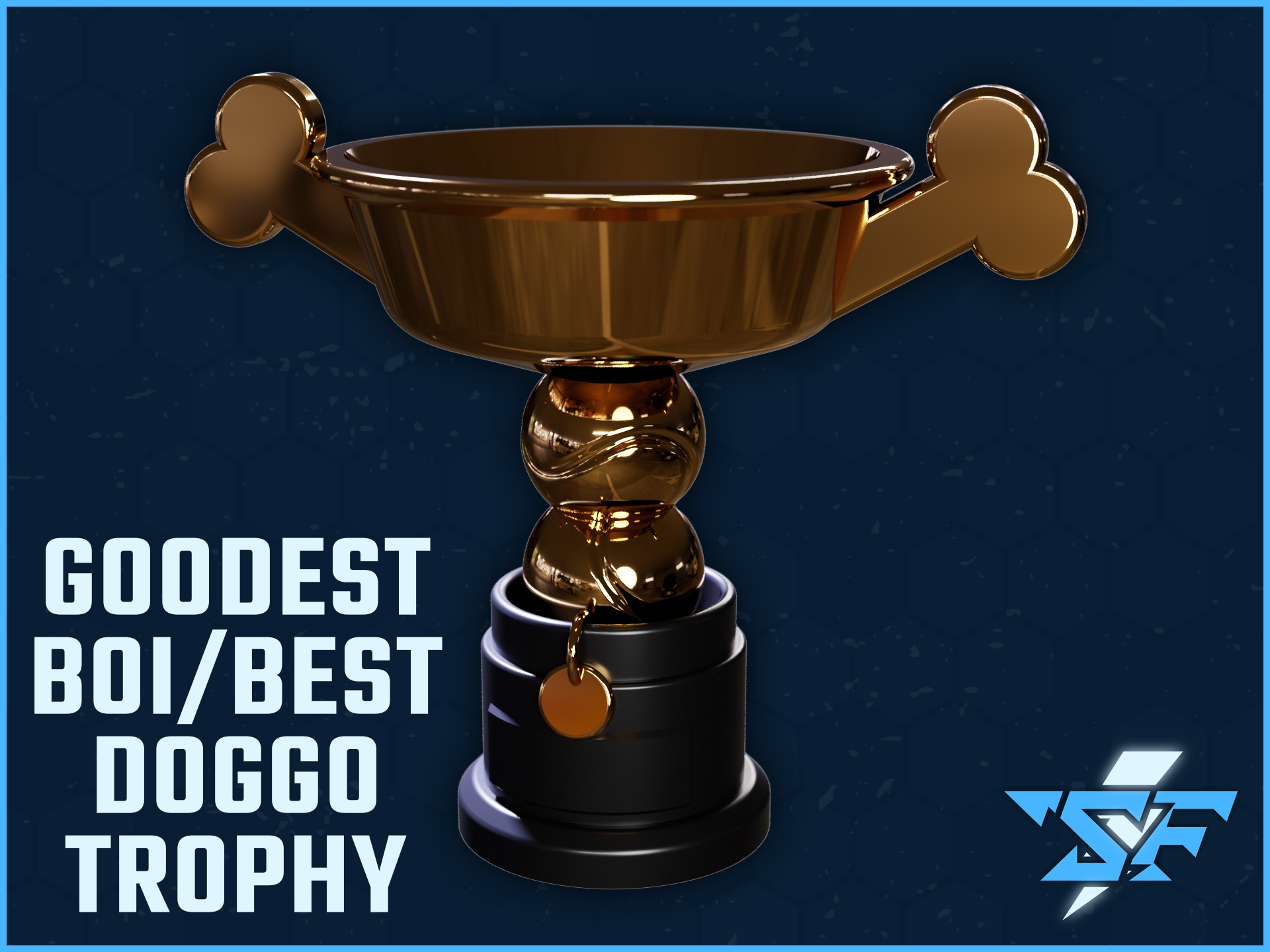 The Goodest Boi / Best Doggo Trophy by Storm Forge Prints | Download free STL model | Printables.com