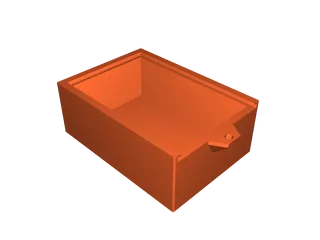 Lock Box with Sliding Lid by lavamind | Download free STL model ...