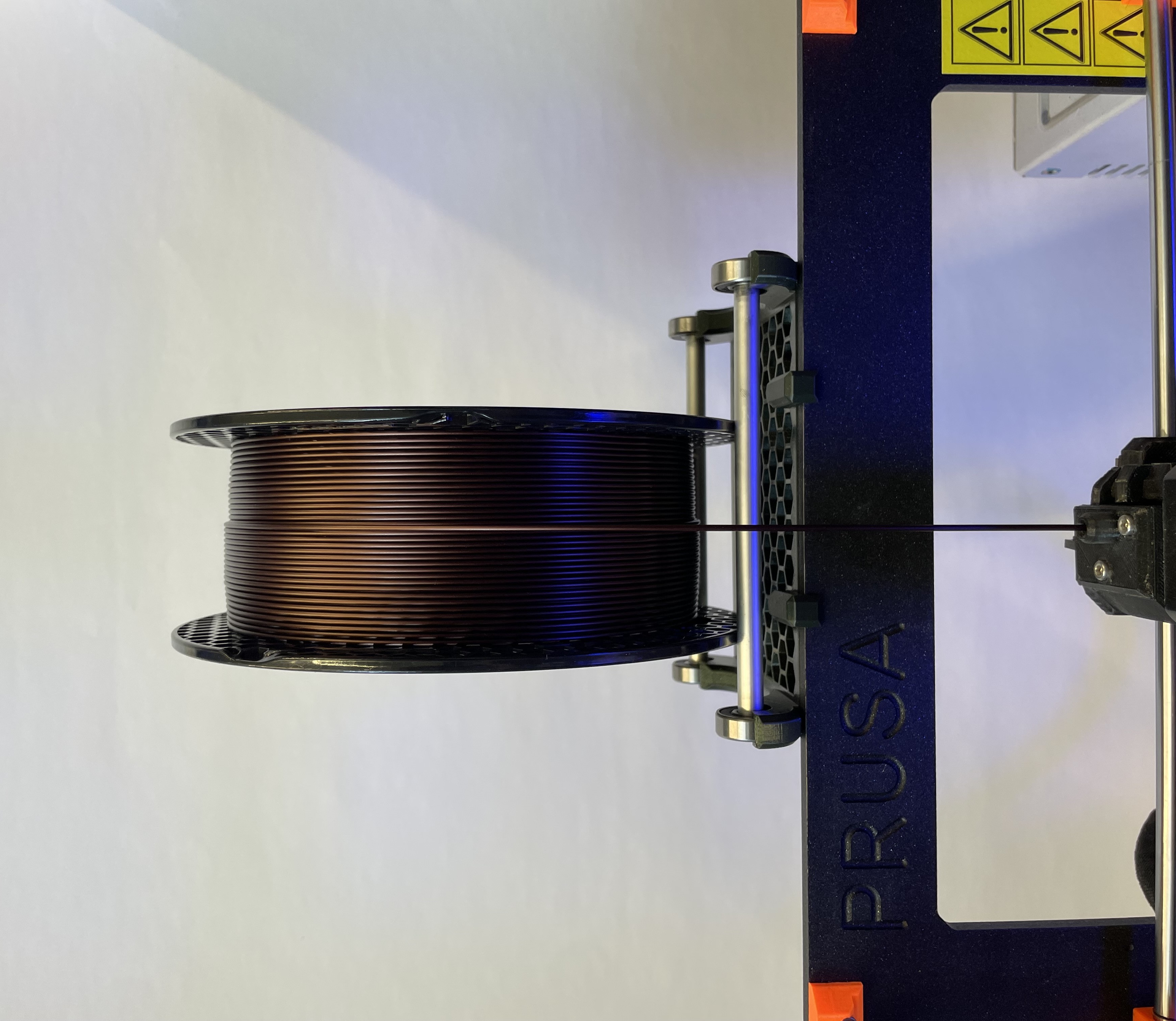 Ultimate MK4 Prusament 2 kg Spool Holder - NEW with Filament Guide by ...
