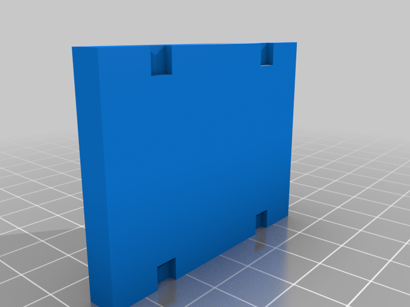 DIN-rail mount for mini breadboard by Dajosco | Download free STL model ...