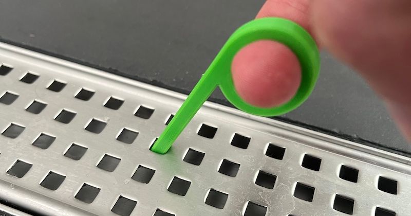 Shower drain hook by ls6 | Download free STL model | Printables.com