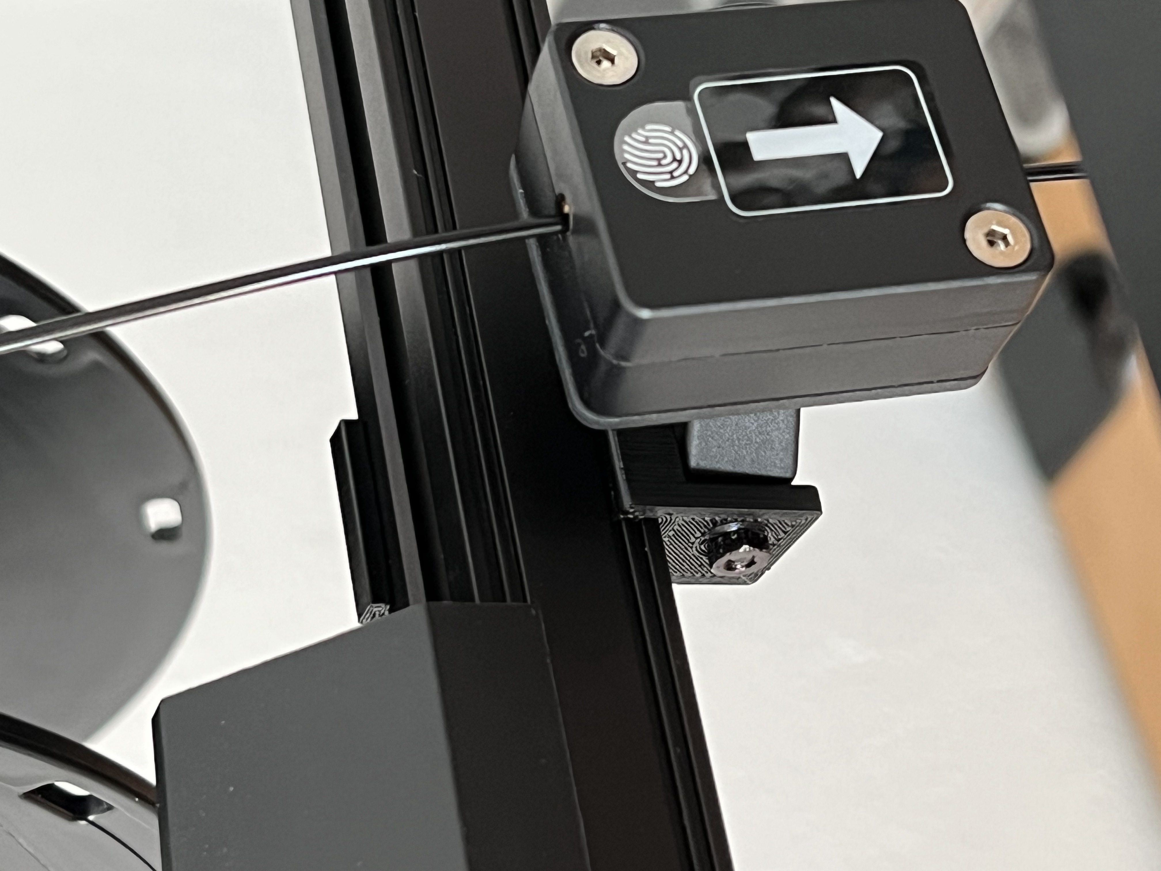 Ender 3 S1/pro filament sensor bracket by LW design | Download free STL model | Printables.com