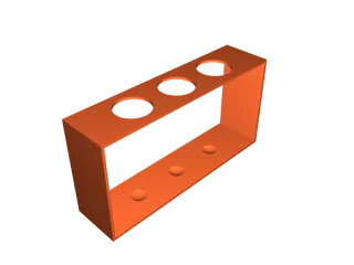 Test Tube Vile holder by codeman256 | Download free STL model ...