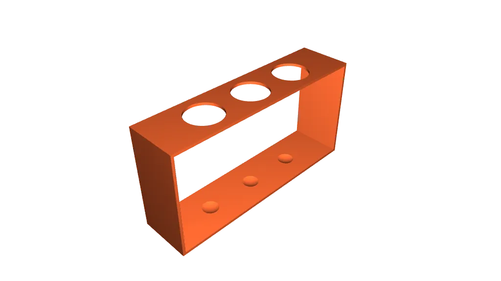 Test Tube Vile holder by codeman256 | Download free STL model ...
