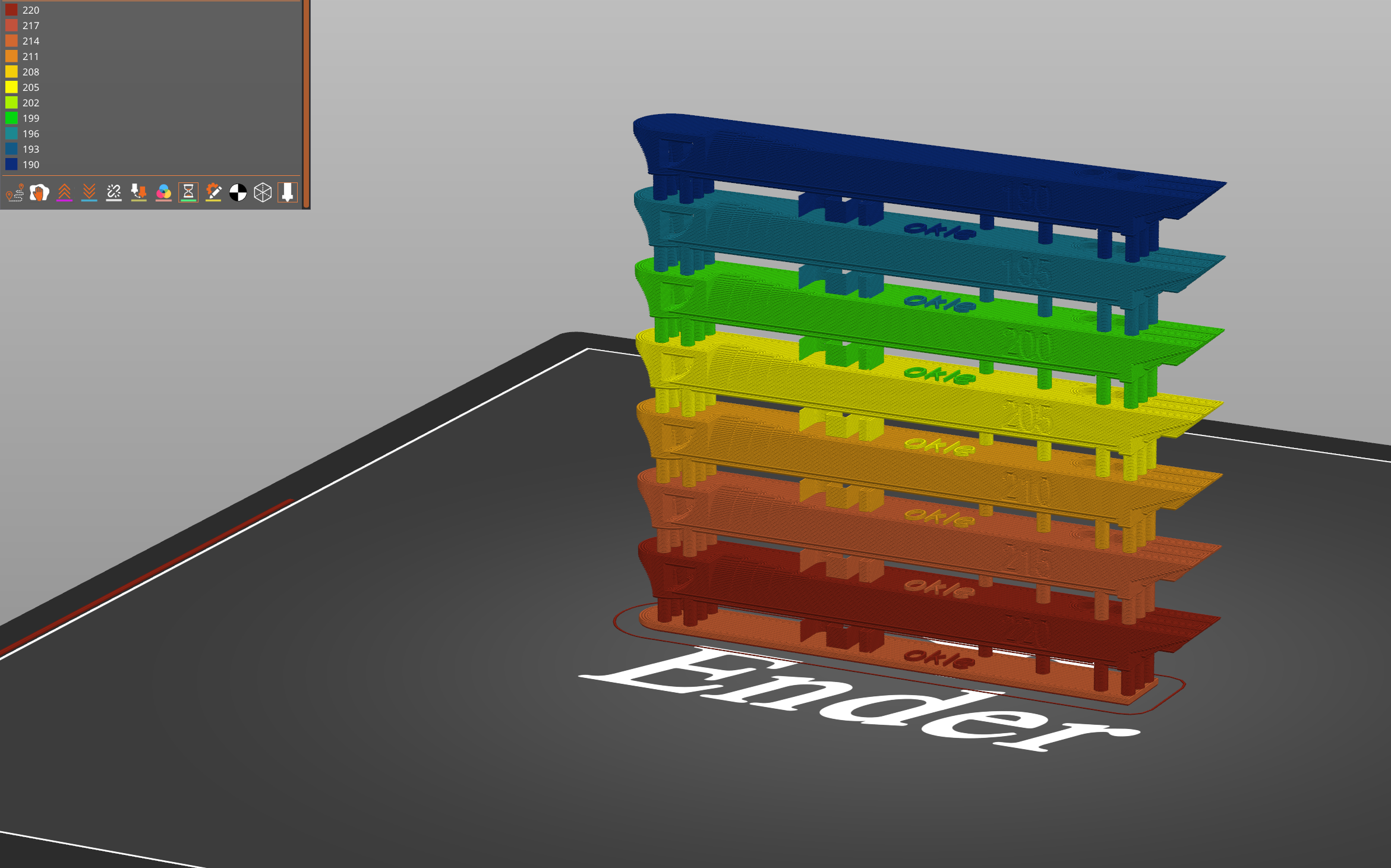 Temp Tower Multitest por okle | Descargar modelo STL gratuito ...