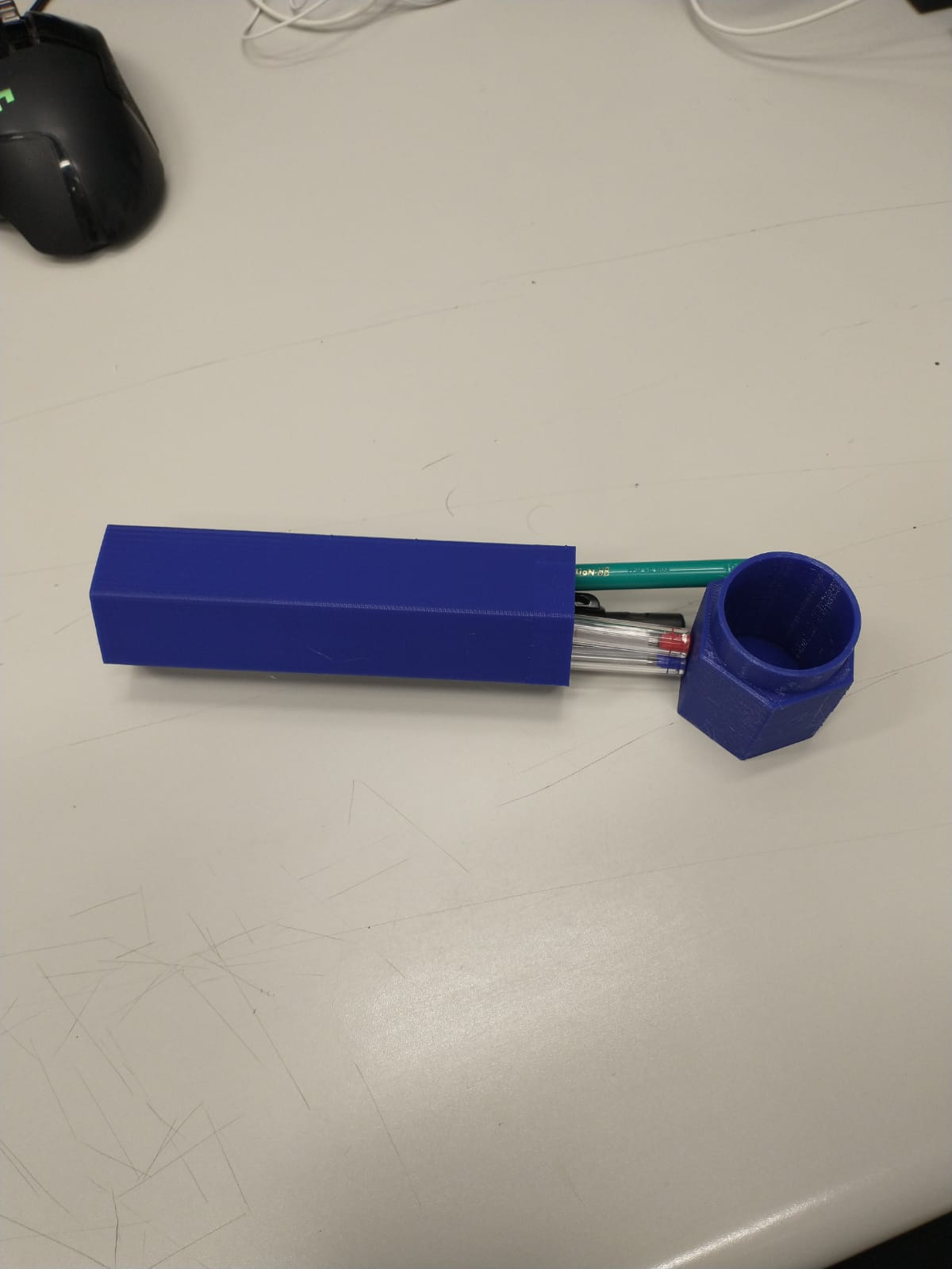 Pencil Case Hexagon by Ezequiel | Download free STL model | Printables.com