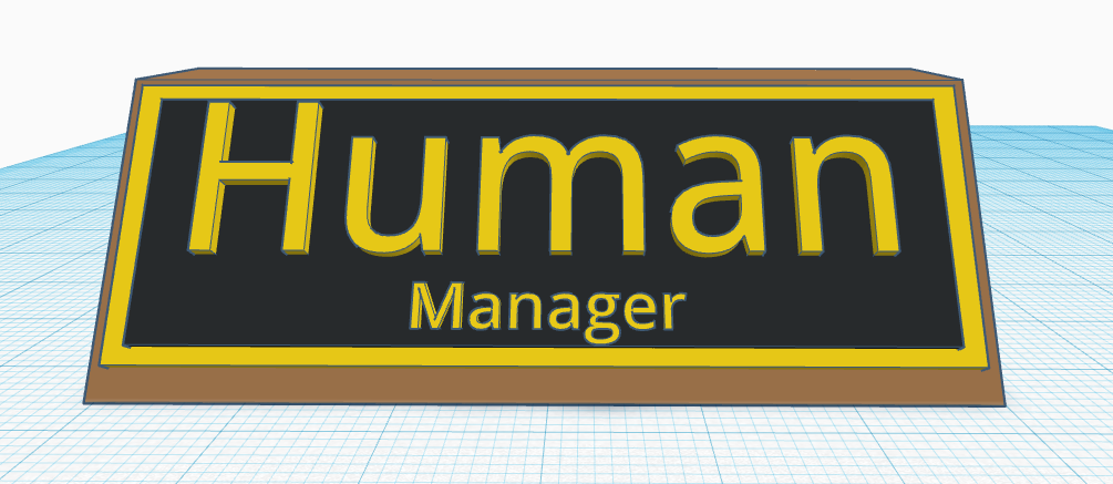 Job simulator Promotion nameplate by Julian Reynaga | Download free STL ...