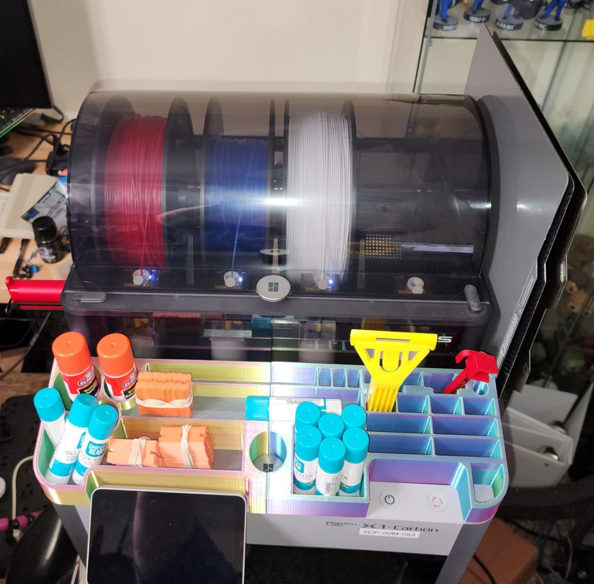 Enhanced Bambu AMS Side Spool Holder by Bryan Williams | Download free ...