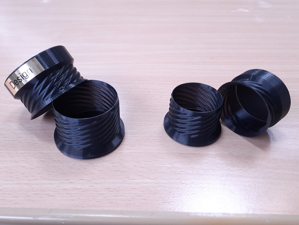 minimalistic trophy (vase mode) and base with hidden compartment by ...