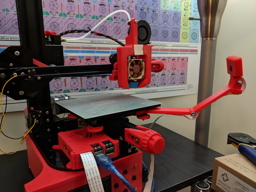 Pi Camera Bed Mount by Ballistic Tech | Download free STL model ...