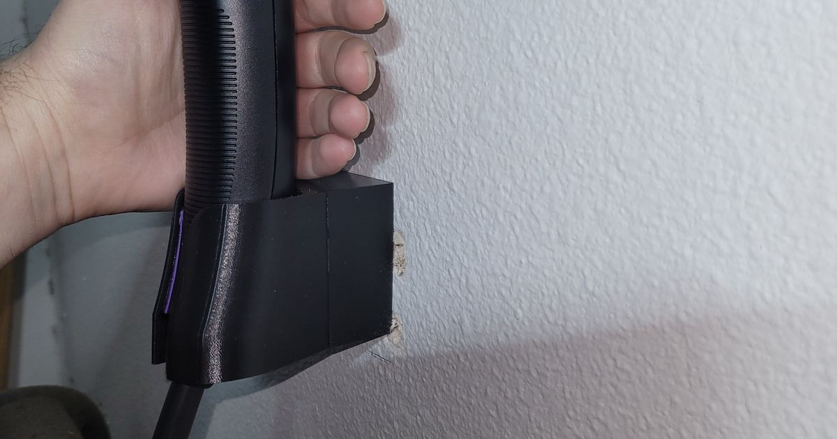 Tesla Charging Wand Holder (Remix) by David Wilkerson | Download free ...