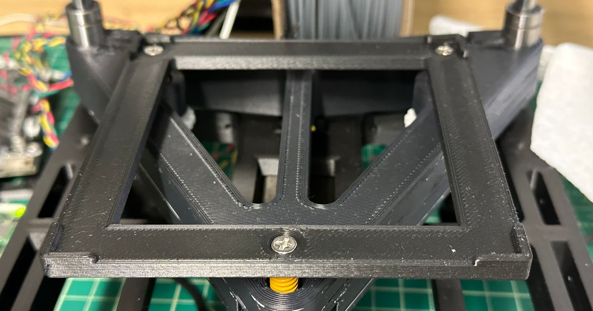 Rook MK1 Glass Bed Frame Countersunk by jmsaltzman | Download free STL ...