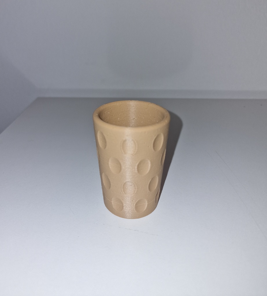 Dubbe Schnappsglas (german dimpled shotglass) by Scrumpel | Download ...