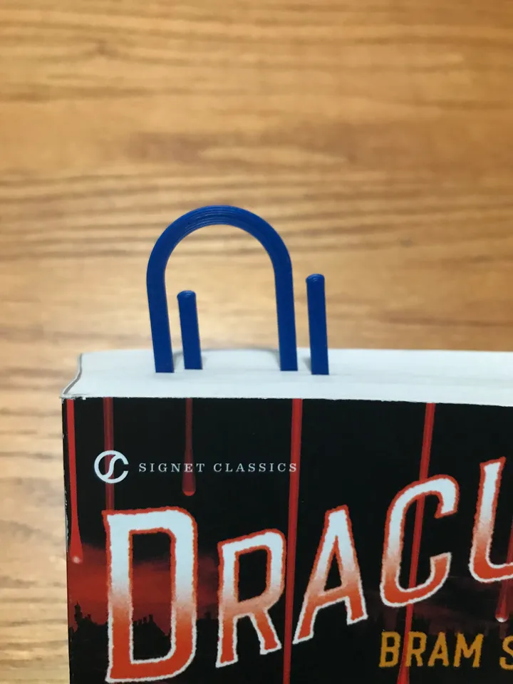 Paper Clip Book Mark by Crazy_Pants2 | Download free STL model ...