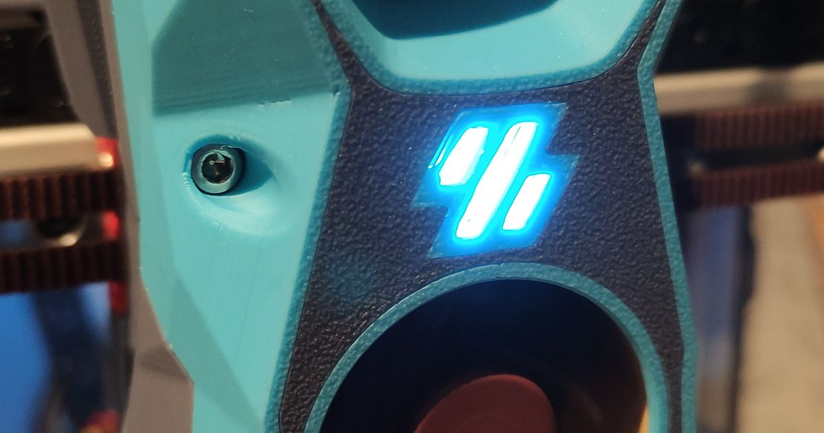 Voron Stealthburner 2 Color Outline Faceplate by SebastianEiselt ...