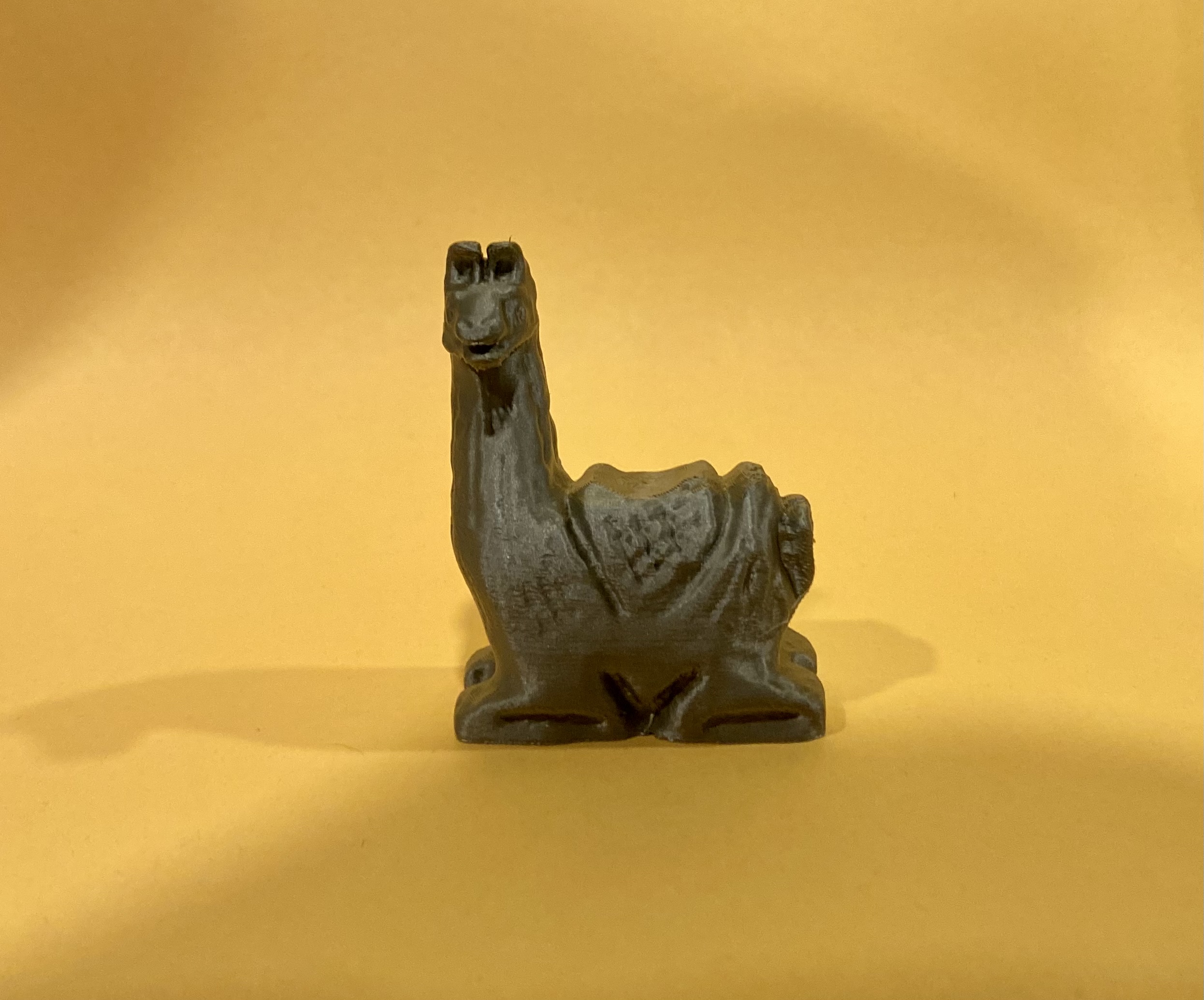 Llama Sculpture by SheehanDesigns | Download free STL model ...