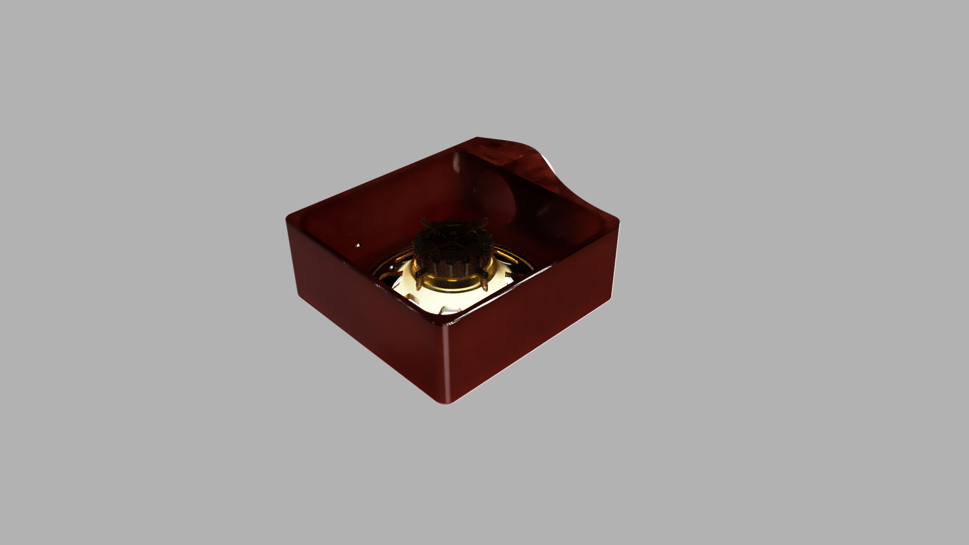 3D Printed Speaker Box for V9 of my 3D Printed Speaker by ElectricOasis ...