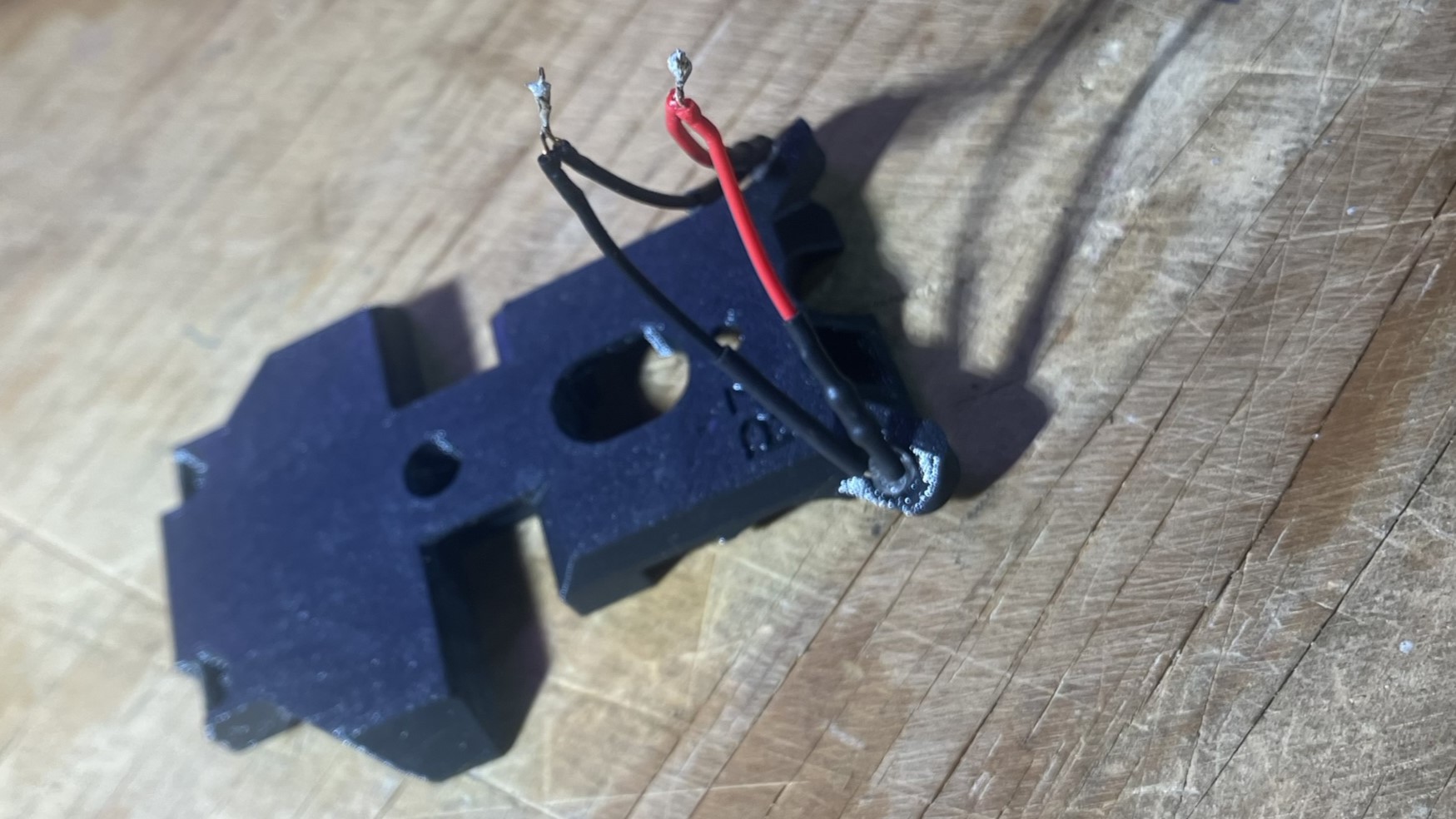 MK3S+ X-carriage back (R7) with LED mounts by pinspanner | Download ...