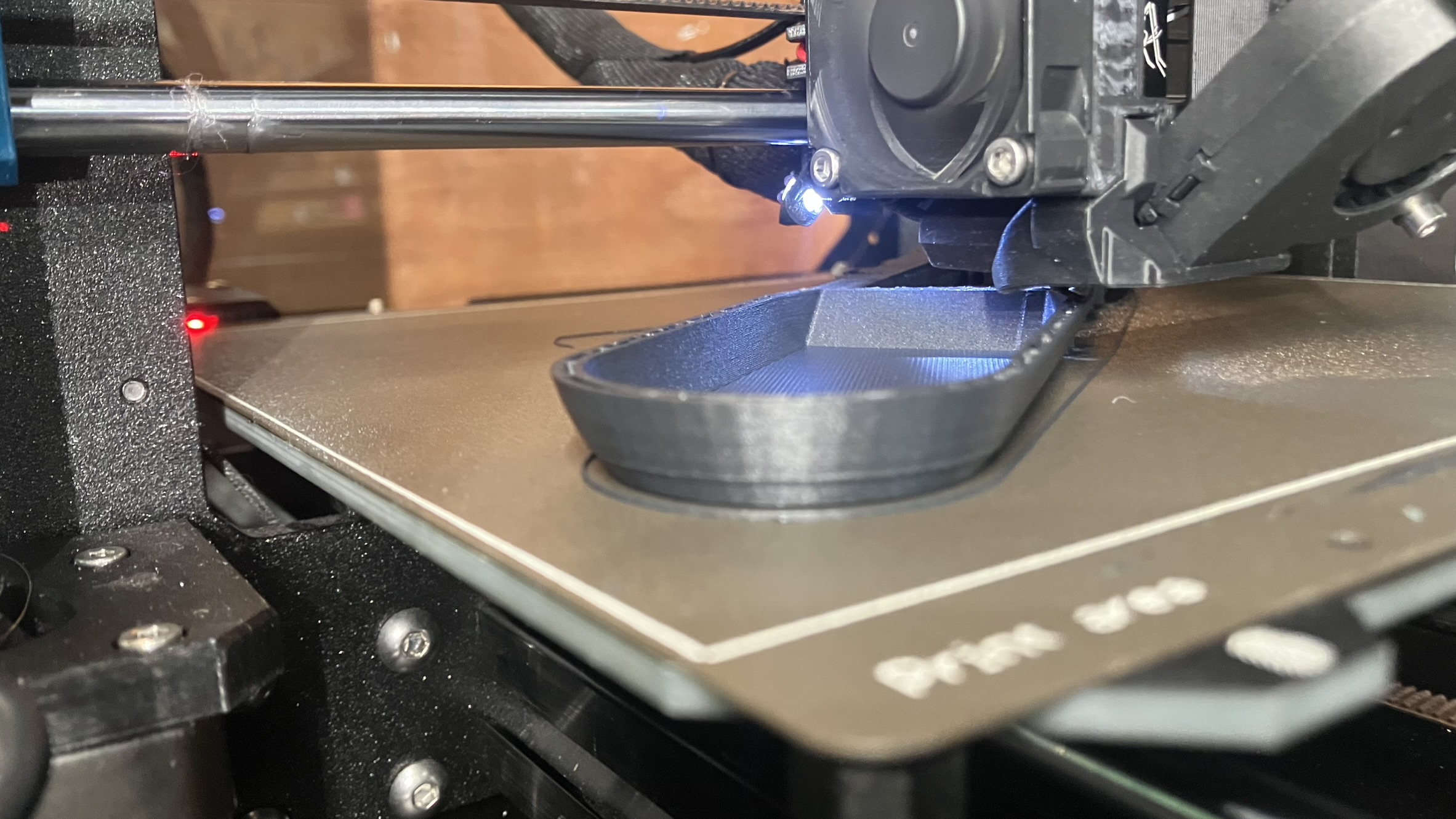 MK3S+ X-carriage back (R7) with LED mounts by pinspanner | Download ...