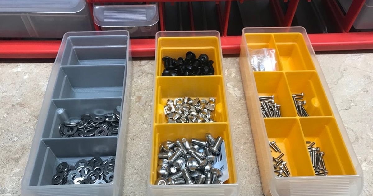 Bin Dividers for Akro-Mils Small Parts Organizers by Steve | Download ...