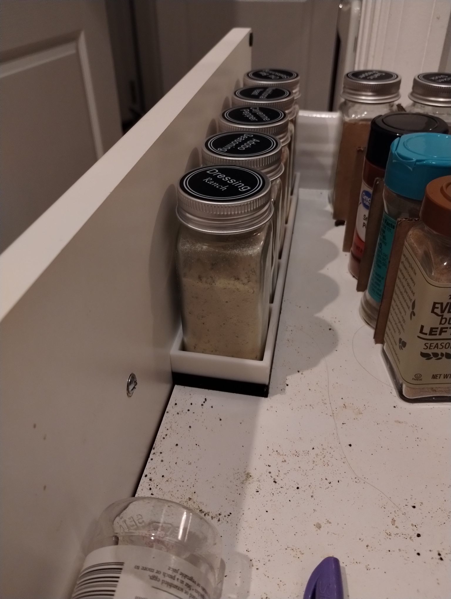 Square Spice Jar Organizer by Cameron Payton | Download free STL model ...