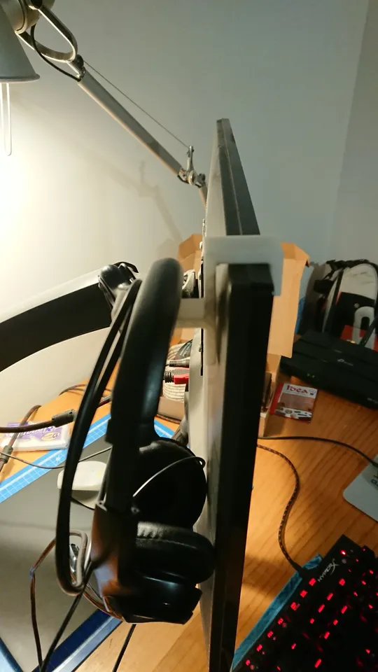 Extra long arm headset hook by Gabriel | Download free STL model ...