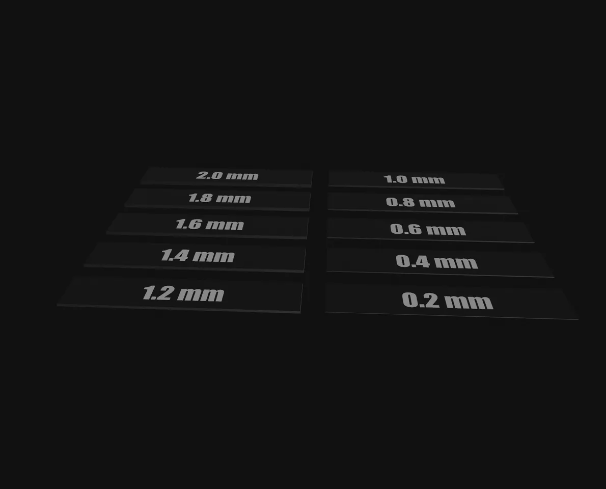 Filament Flexibility Test by RadTechDad | Download free STL model ...