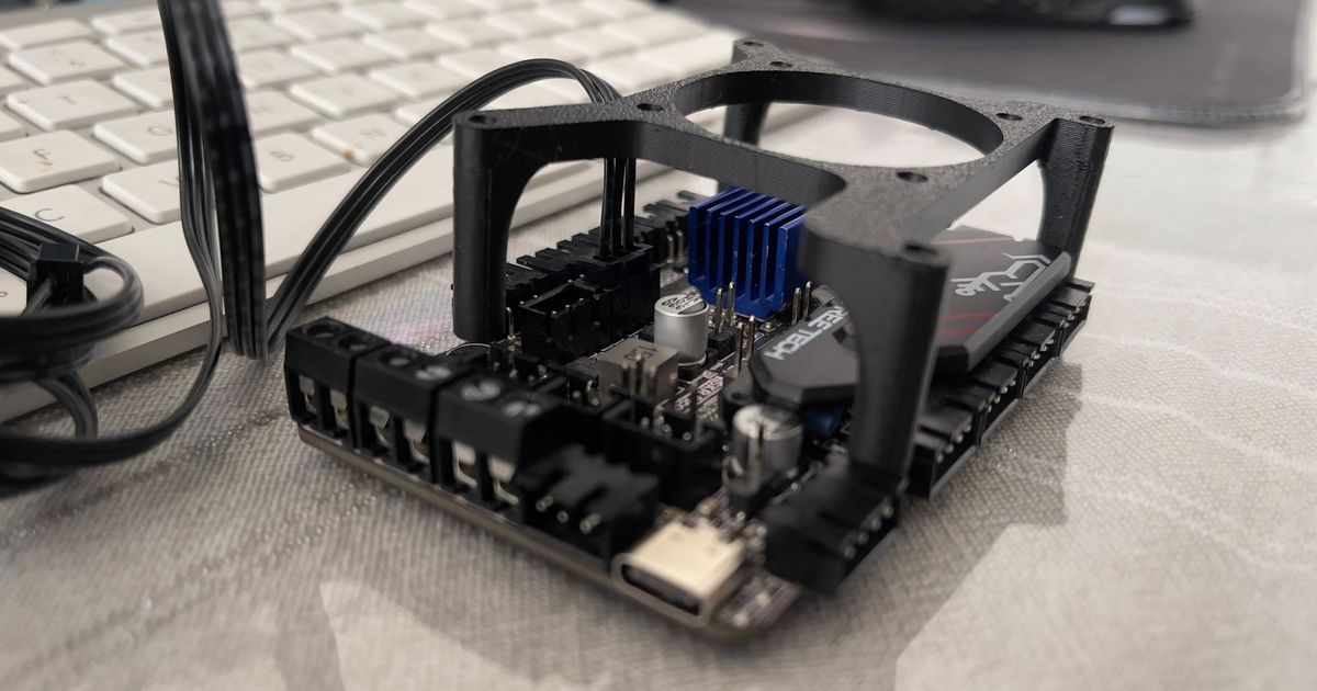 BTT SKR Pico 4010 Fan mount by Nadir | Download free STL model ... BTT SKR Pico 4010 Fan mount by Nadir | Download free STL model ...