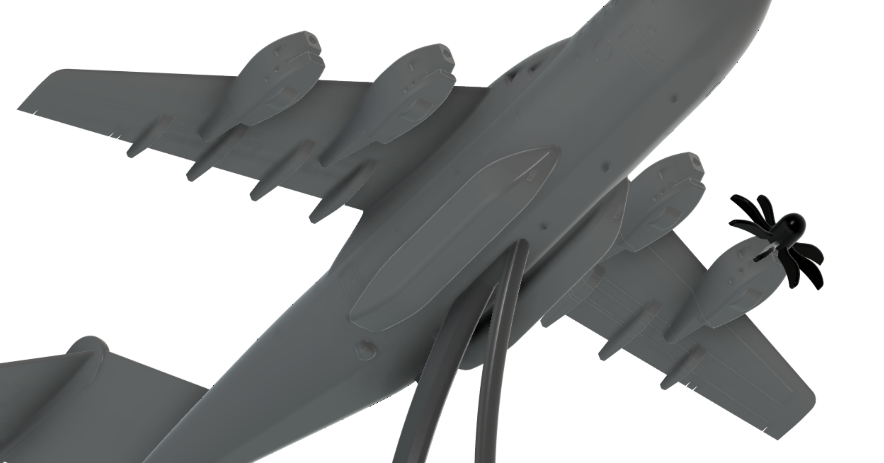 A400 M - scale 1:80 by Lionel SAVOCA | Download free STL model ...