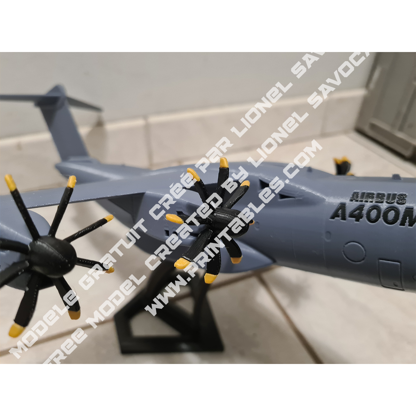 A400 M - scale 1:80 by Lionel SAVOCA | Download free STL model ...