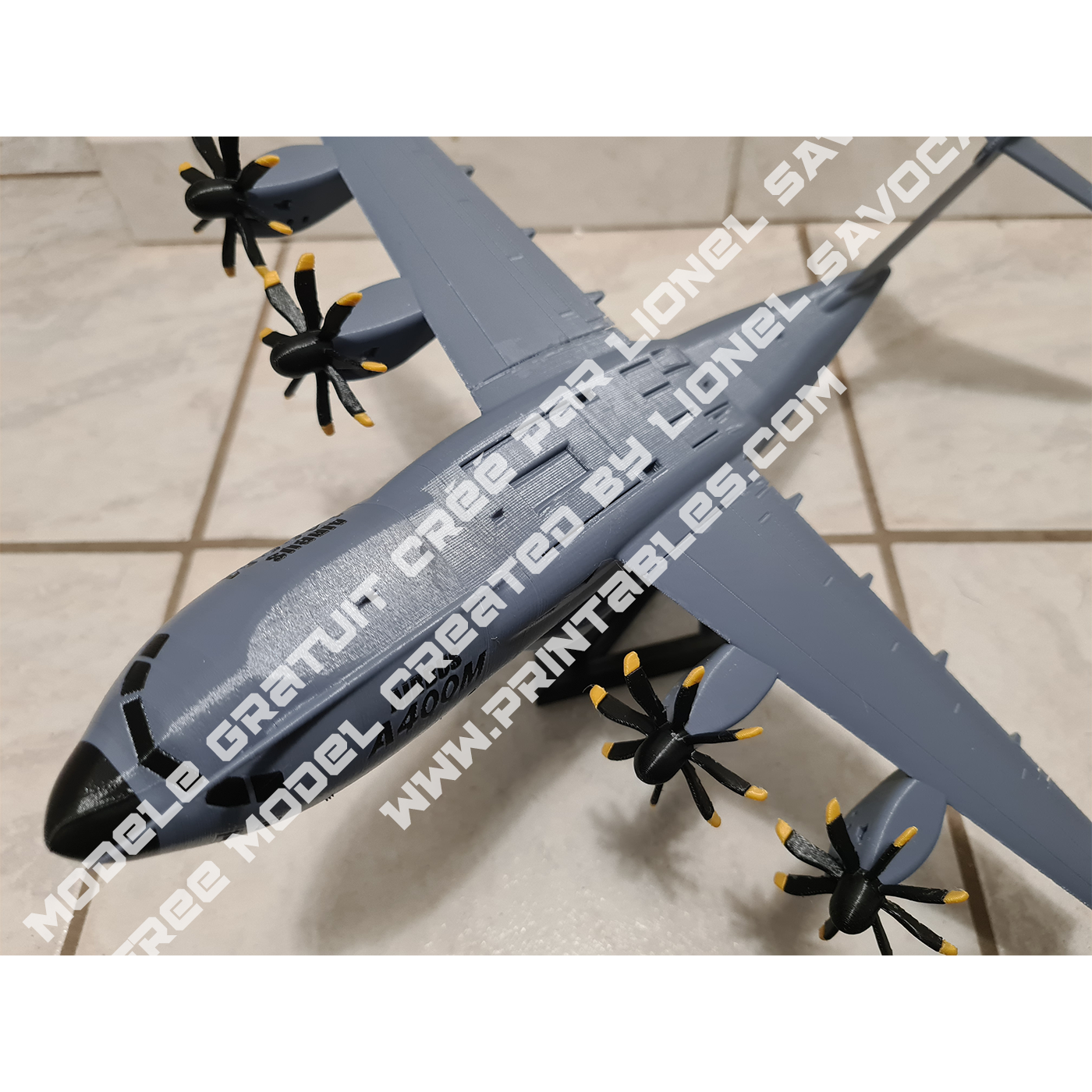 A400 M - scale 1:80 by Lionel SAVOCA | Download free STL model ...
