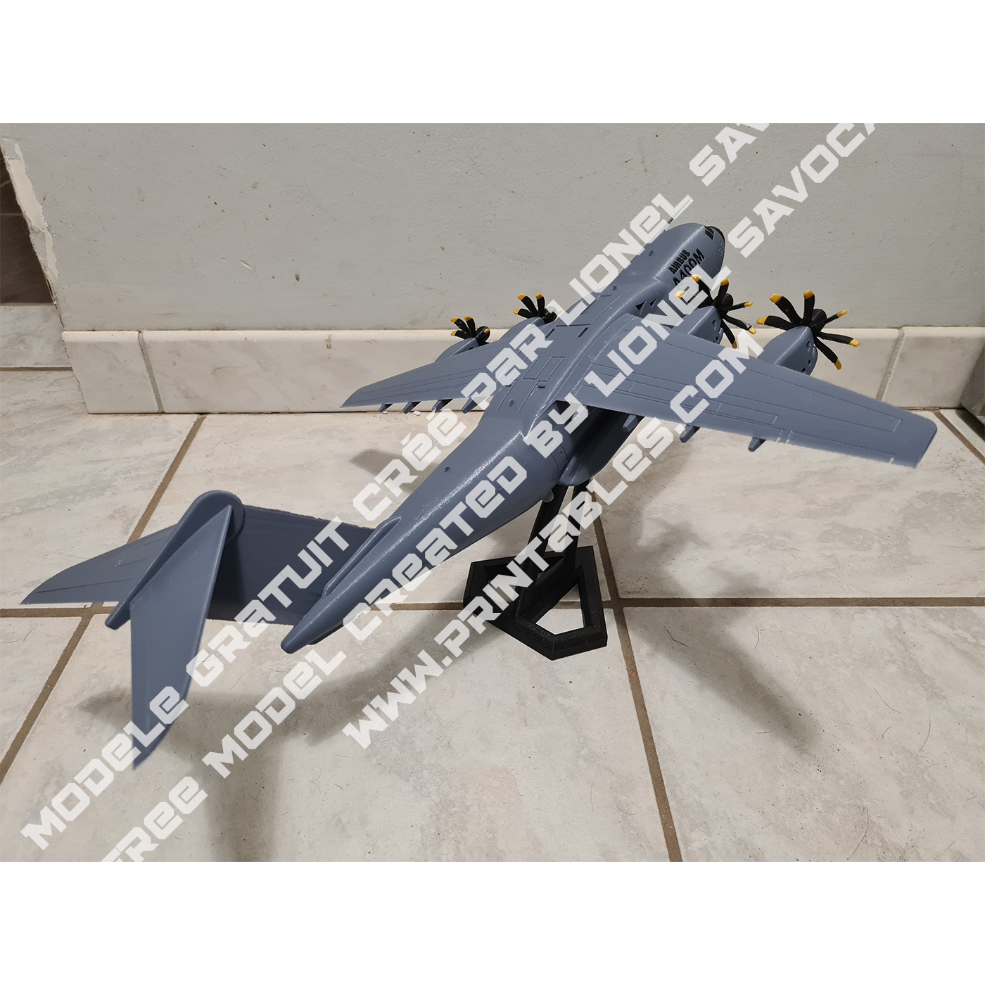 A400 M - scale 1:80 by Lionel SAVOCA | Download free STL model ...
