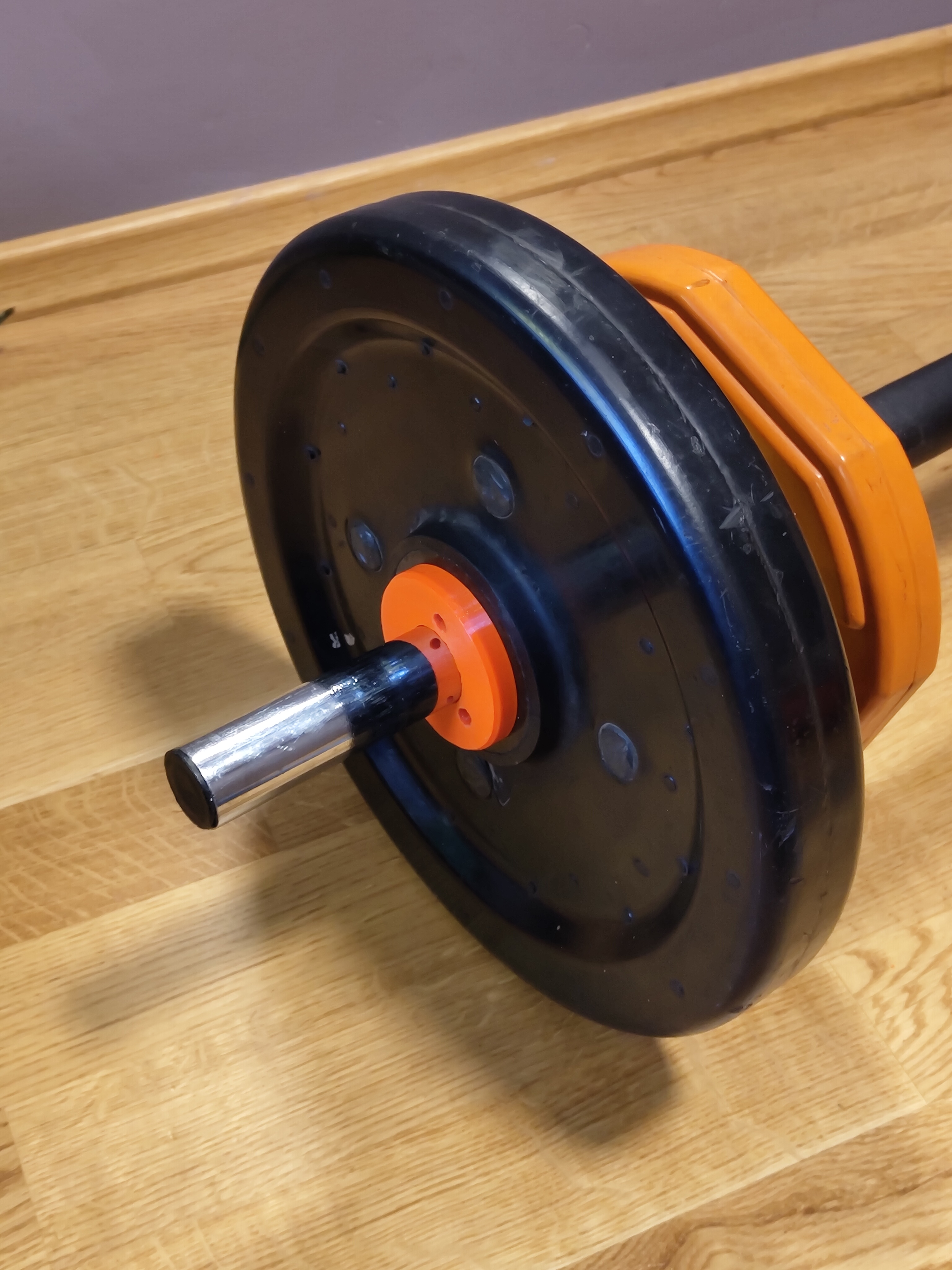 Barbell 30mm to 55mm adapter by diyit | Download free STL model ...