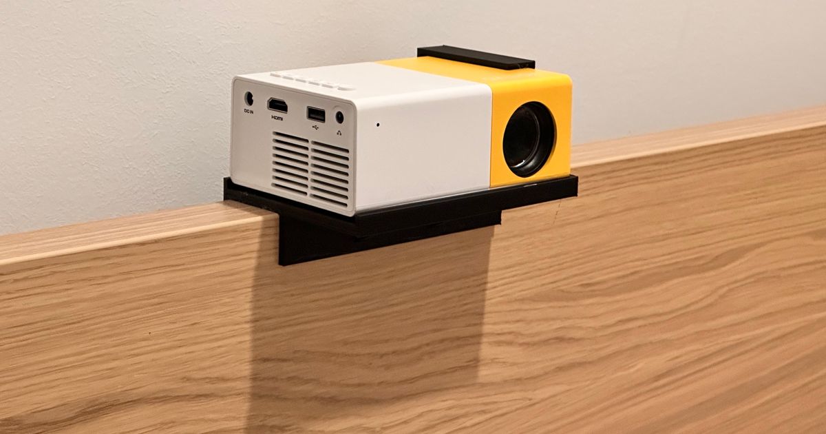 Adjustable Beamer Mount by xtncl | Download free STL model | Printables.com