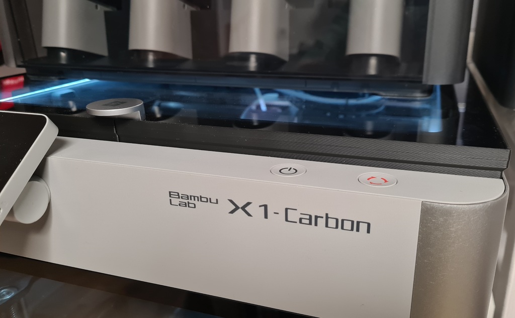 Bambu X1C Top Glass Riser remix for Neon-LED-Stripe by Tobi Höher ...