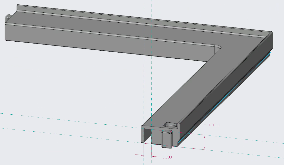 Bambu X1C Top Glass Riser remix for Neon-LED-Stripe by Tobi Höher ...