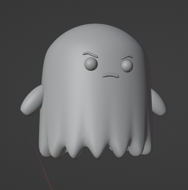 Grumpy Ghost by 3ditwithme | Download free STL model | Printables.com