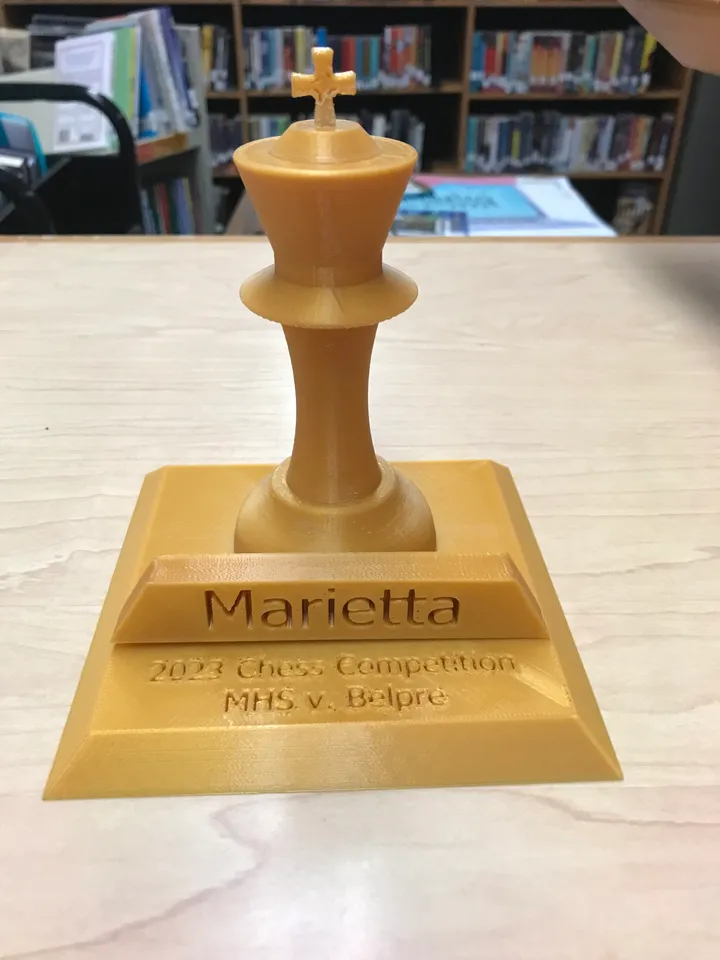Chess Trophy by Crazy_Pants2 | Download free STL model | Printables.com