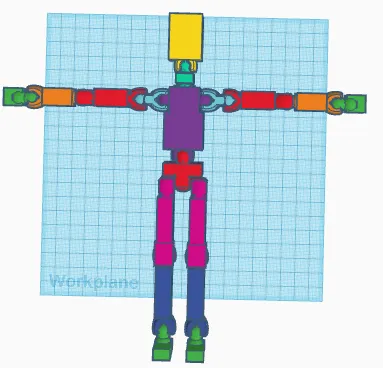 Posable action figure by BlakePrintsnPaints | Download free STL model ...