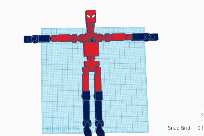 Spider man posable figure by BlakePrintsnPaints | Download free STL ...
