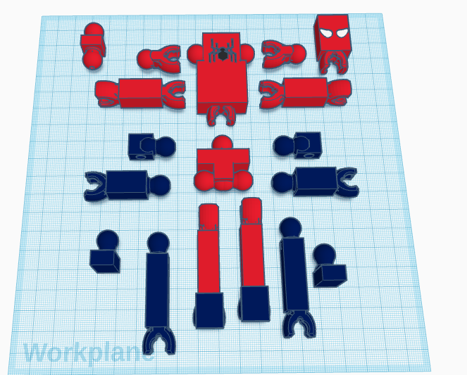 Spider man posable figure by BlakePrintsnPaints | Download free STL ...